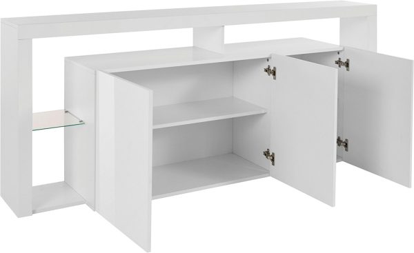 ESSENTIAL Sideboard of 200 cm with 3 doors - Living - Web Furniture