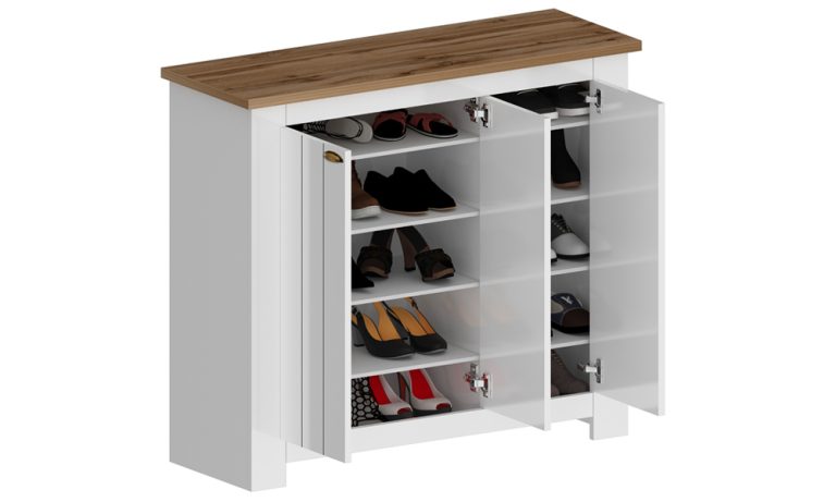 FIGO 3-Door Shoe Cabinet - Storing - Web Furniture