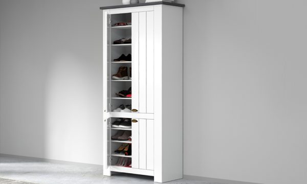 FIGO 4-Door Shoe Cabinet - Storing - Web Furniture