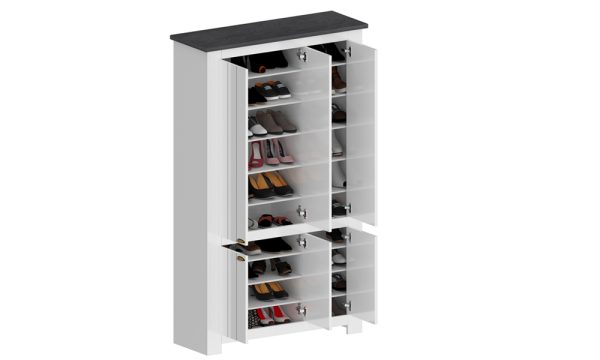 FIGO 6-Door Shoe Cabinet - Storing - Web Furniture